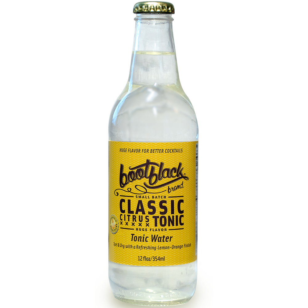 Tonic Water - Classic Citrus - 12 Pack | Bootblack Brand