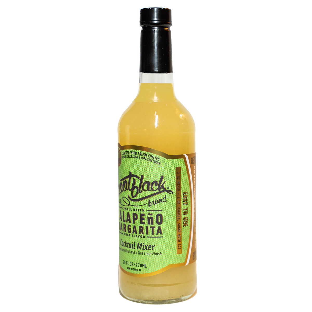 Jalapeño Margarita Mixer 26 oz | Bootblack Brand